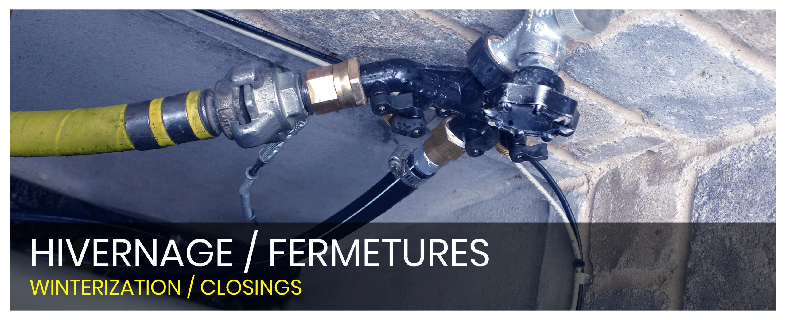 Winterization of Irrigation System | VAQUAM